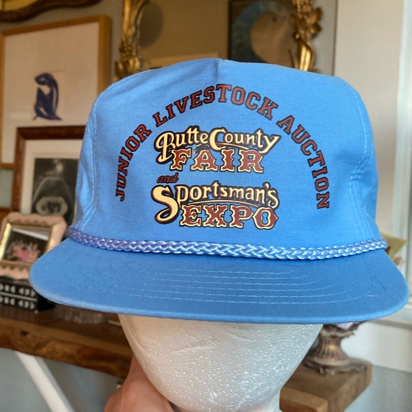 Vintage | Accessories | New Vintage 8s 5 Panel Rope Flat Brim Trucker ...